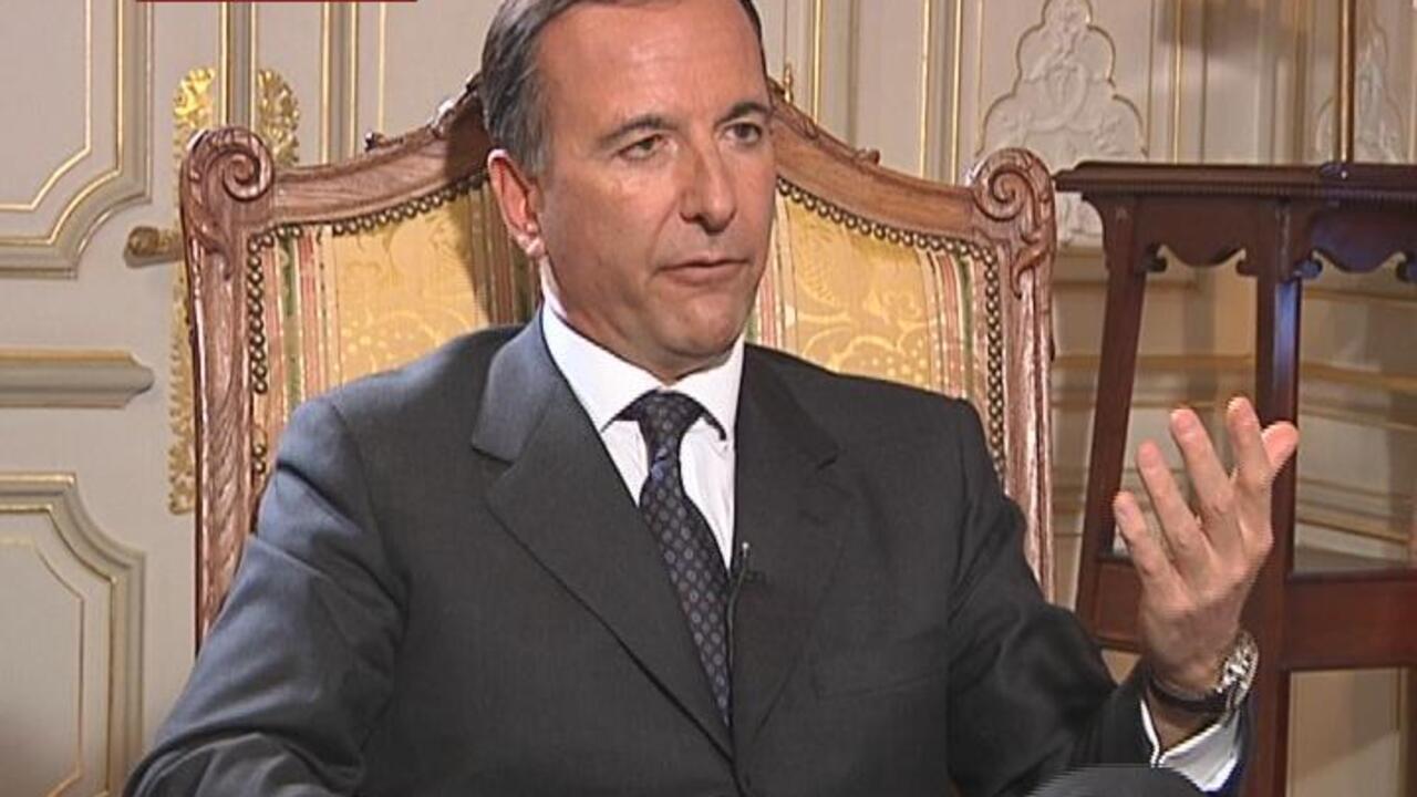 Franco Frattini, Italian foreign minister - The Interview